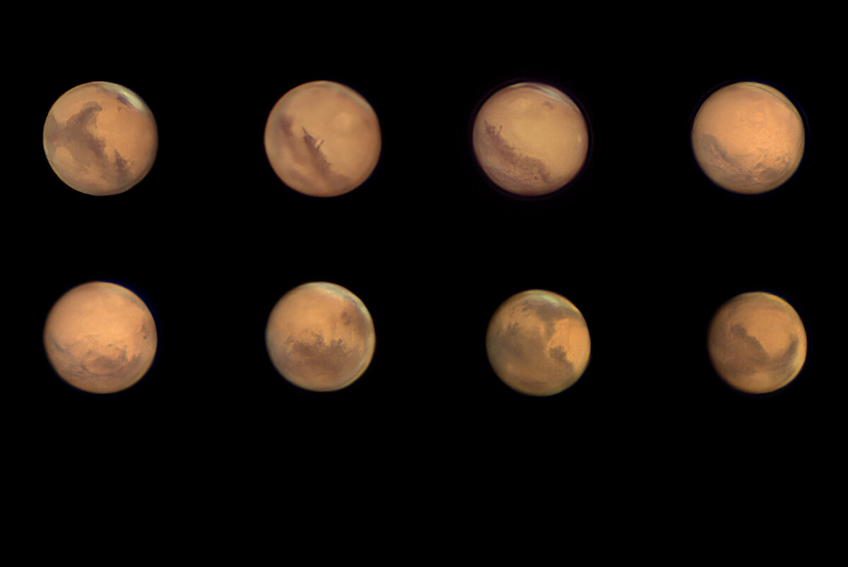 Mars shots from a couple of weeks. | Focal World